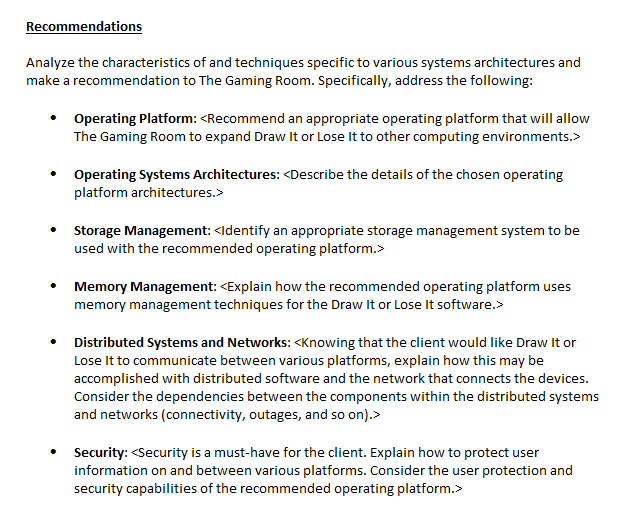 Solved In this project, you will demonstrate your mastery of | Chegg.com