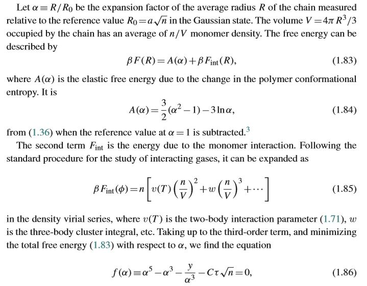 For polymer physics (CG transition): How was | Chegg.com
