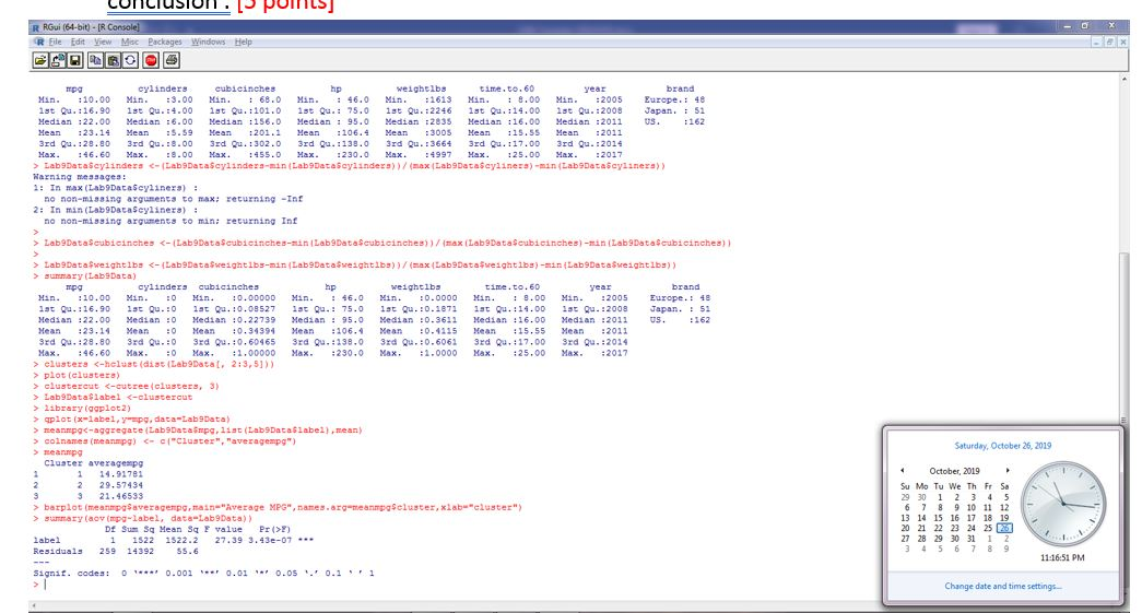 PUITLS] LUILIUSIUIT. R RGui (64-bit) - IR Console R | Chegg.com
