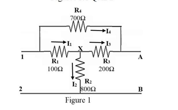 Solved Refer to Figure 1. When R1, R3 and R4 are to be | Chegg.com