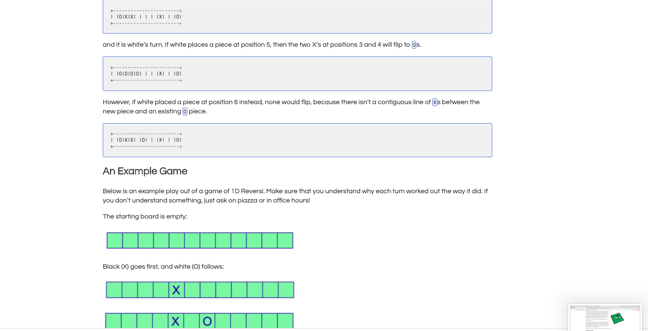 Solved Reversi (also known as Othello) is a simplistic, | Chegg.com
