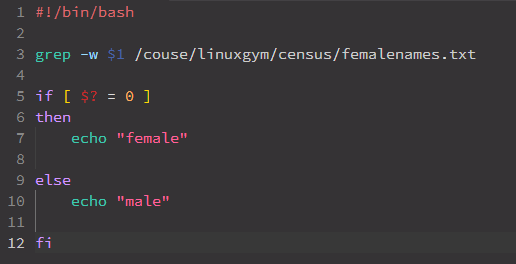 Solved Q9 Single file word detection Write a bash script | Chegg.com