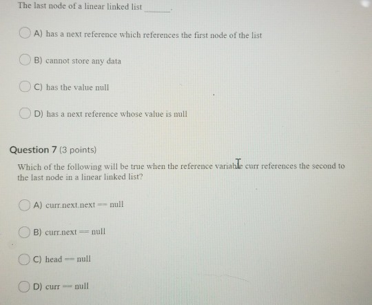 Solved: The Following Statements Will Print The Item Of Al... | Chegg.com