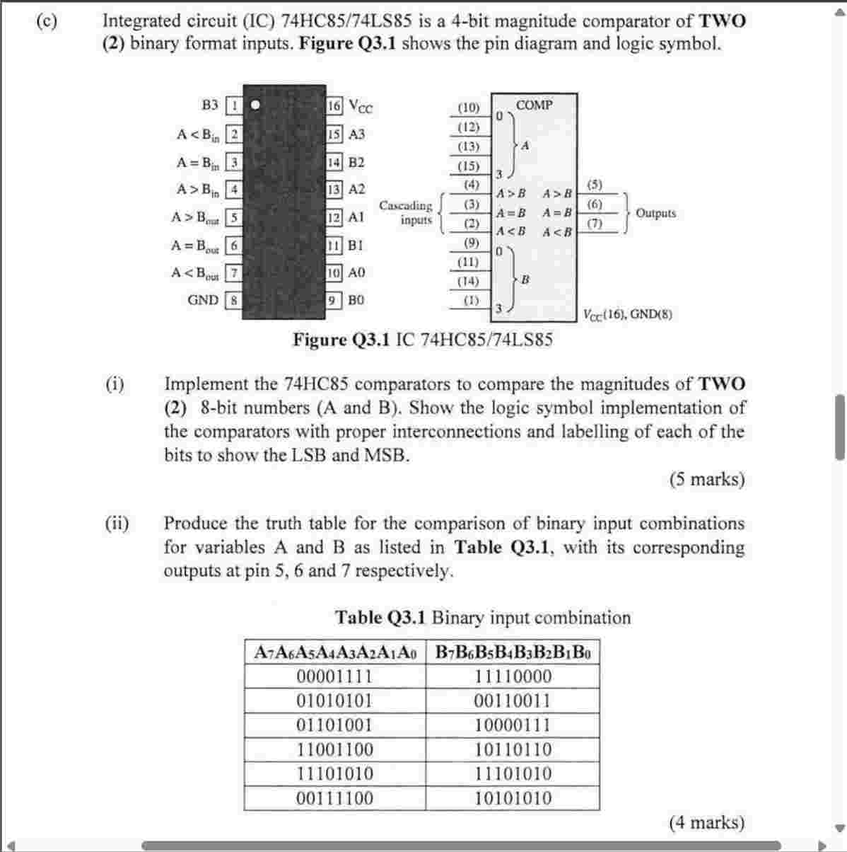 Solved (c) ﻿Integrated circuit | Chegg.com
