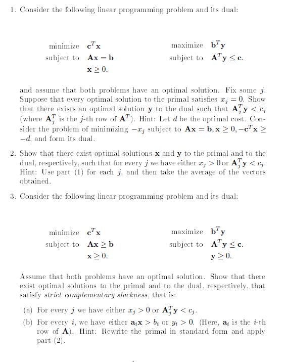 Solved Consider the following linear programming problem and | Chegg.com