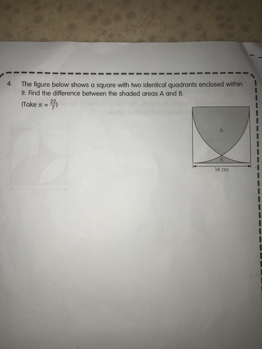 Solved The figure below shows a square with two identical | Chegg.com