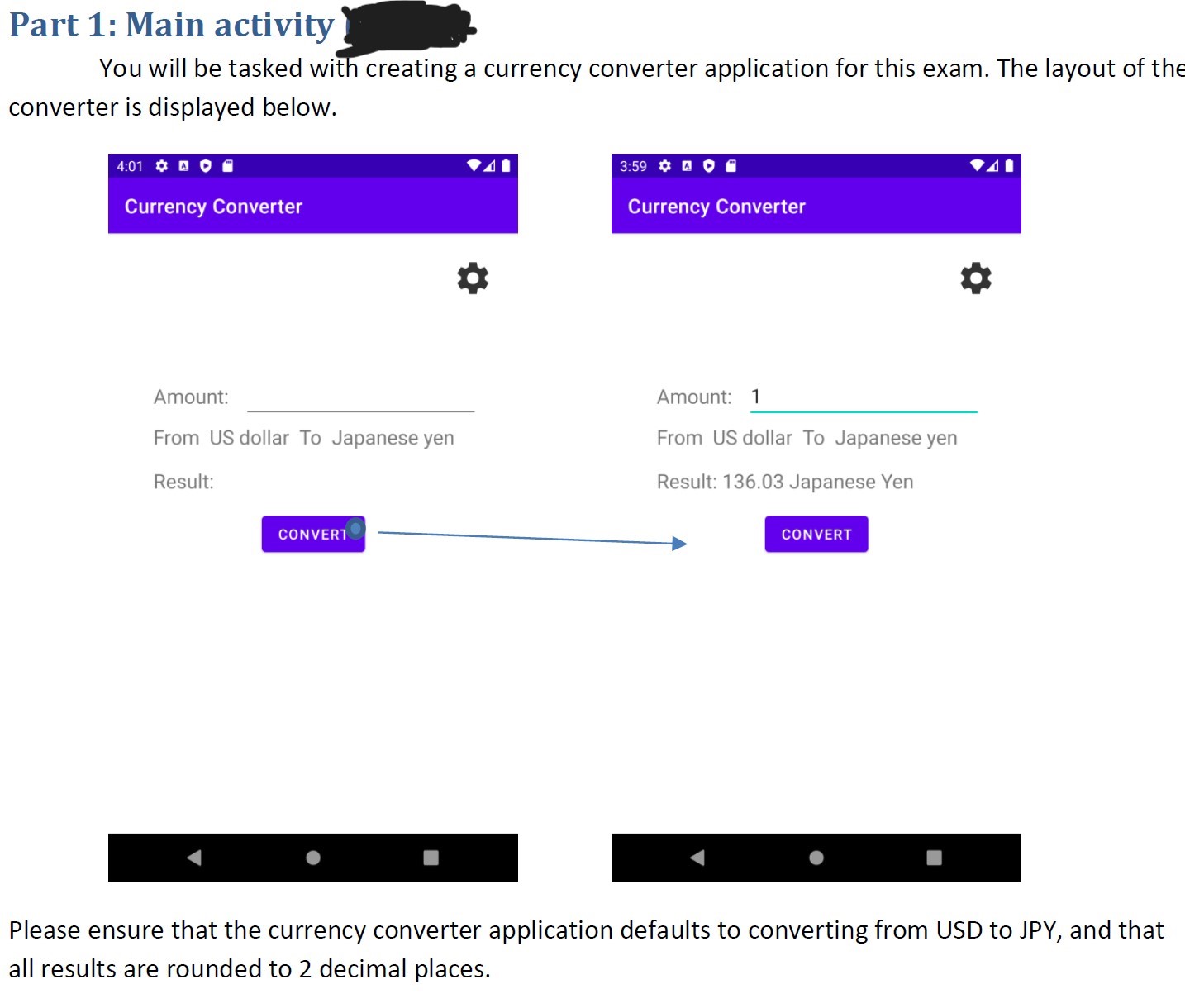 Solved Part 2: Setting activity If you click on the settings | Chegg.com