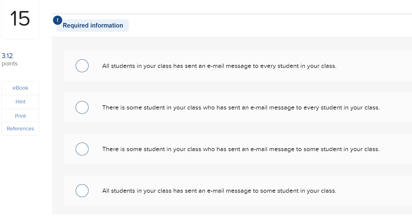 Solved Required information NOTE: This is a multi-part | Chegg.com