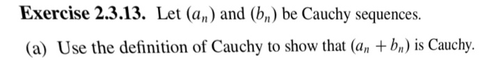 Solved Exercise 2.3.5. Consider the sequence defined by the | Chegg.com