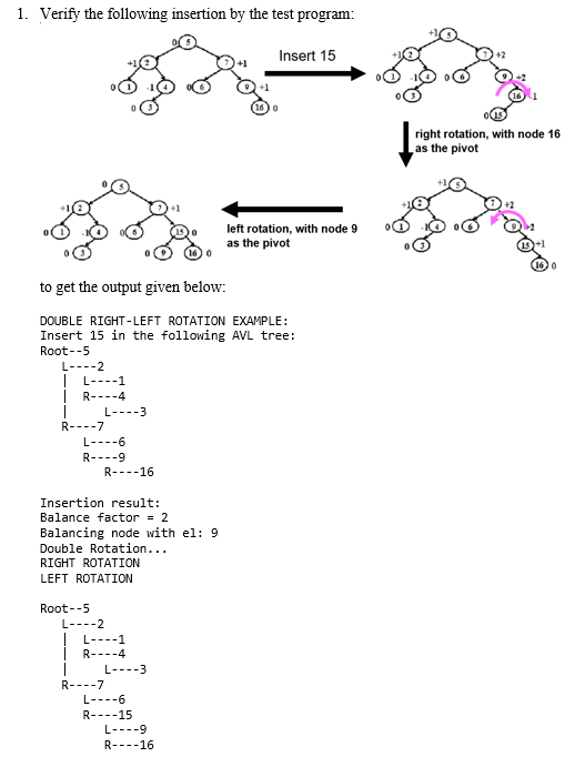 Solved public class AVLTree Solved public class AVLTree