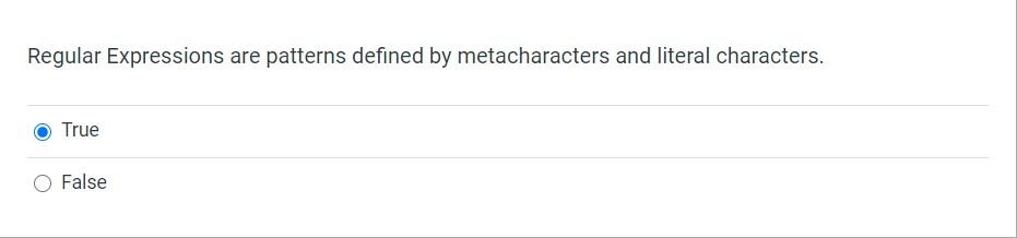 Solved Regular Expressions are a feature unique to UNIX and | Chegg.com