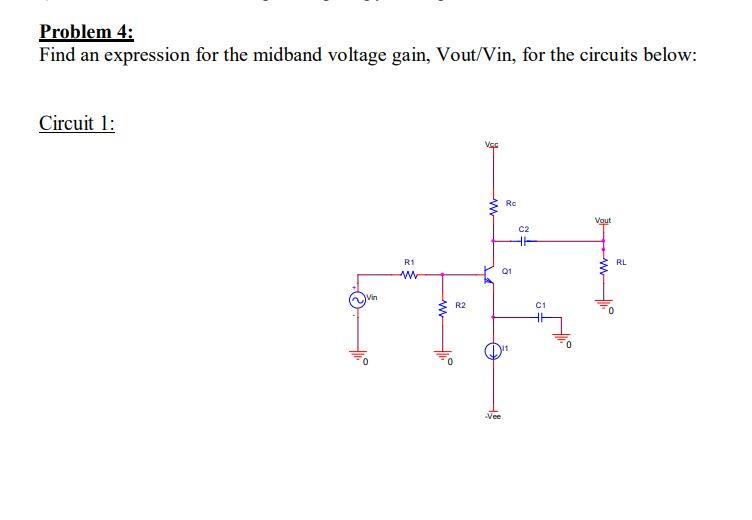Solved All circuits. Trying to compare and see how they are | Chegg.com
