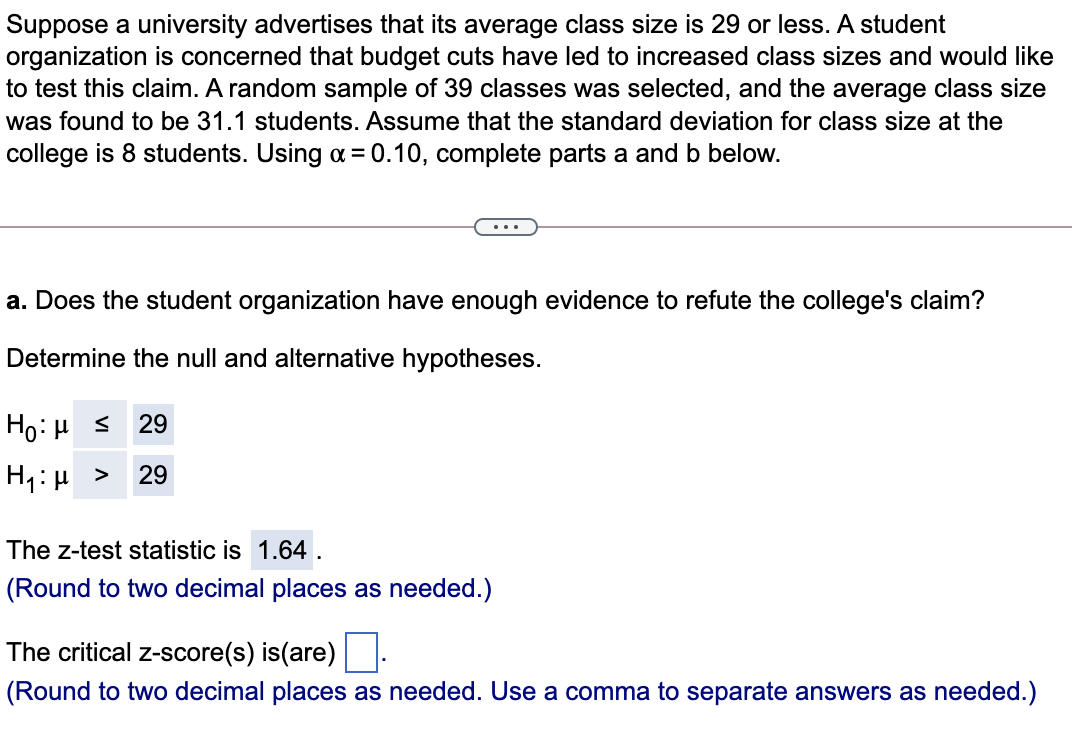 Solved Is the statistic greater/less than critical value, | Chegg.com
