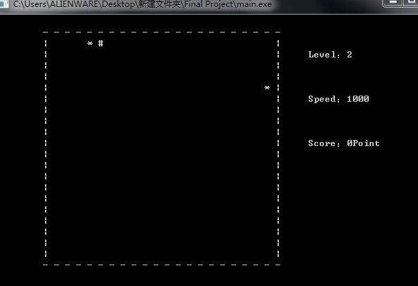 Solved Using C++ Snake game. Can you make a program using | Chegg.com