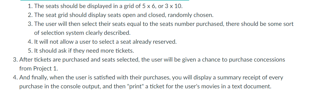 Solved Final Project: Problem Description: The last project | Chegg.com