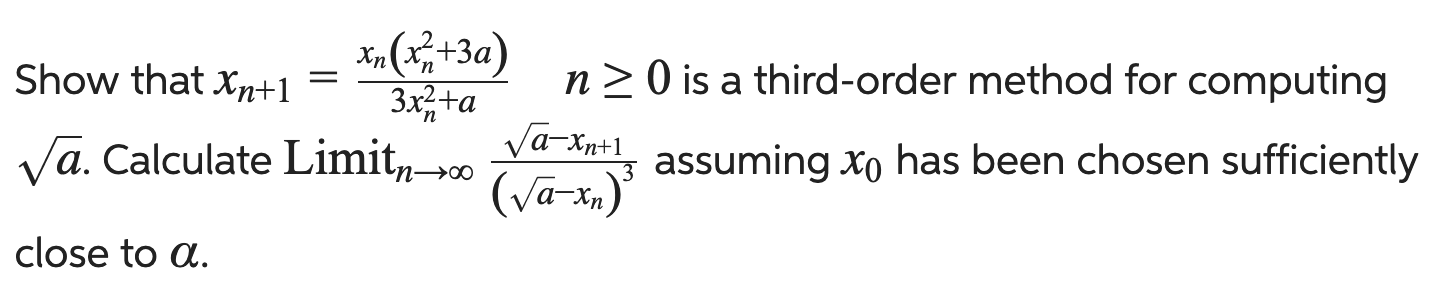 Solved Use the derivative to show that the function is a 3rd | Chegg.com