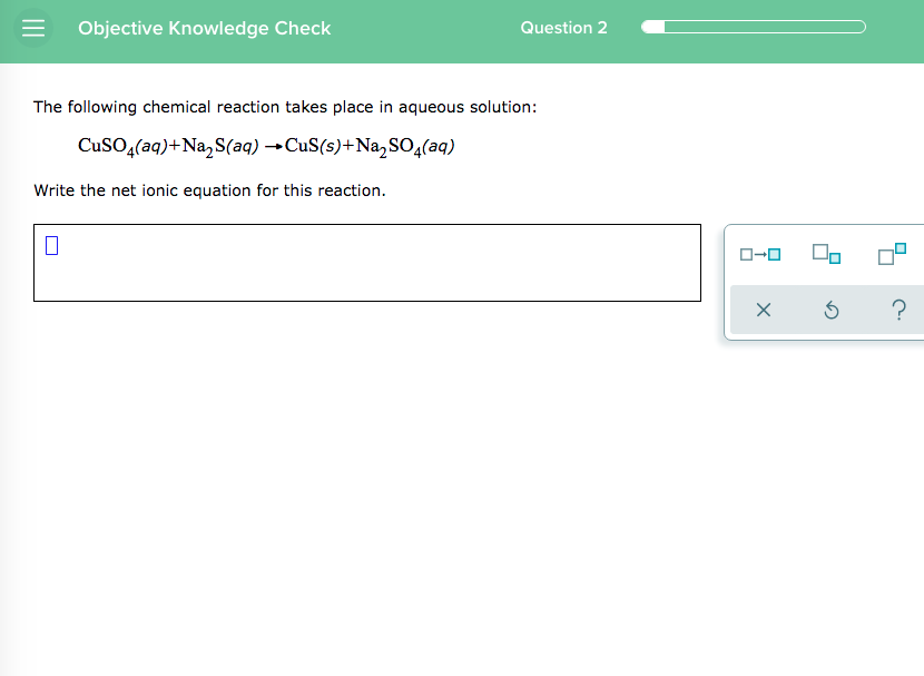 Solved = Objective Knowledge Check Question 2 The following | Chegg.com