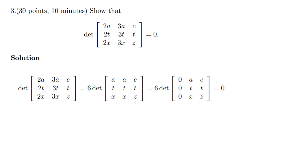 Solved can you break down and explain to me this linear | Chegg.com