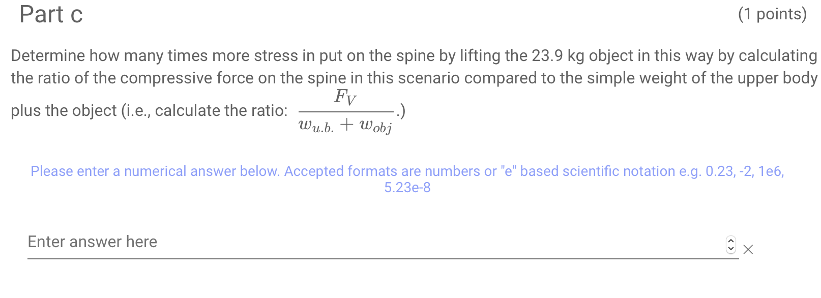 Solved When picking up an object from the ground, it is | Chegg.com