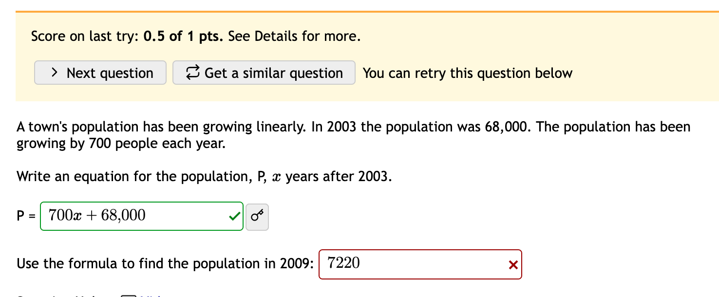 Solved Score on last try: 0 of 1 pts. See Details for more. | Chegg.com
