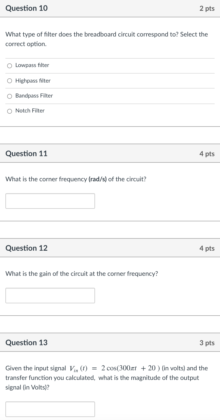 Solved Based on the following breadboard circuit, please | Chegg.com