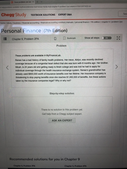 Solved These problems are ava × + v 3973426-exc Sea Chegg | Chegg.com