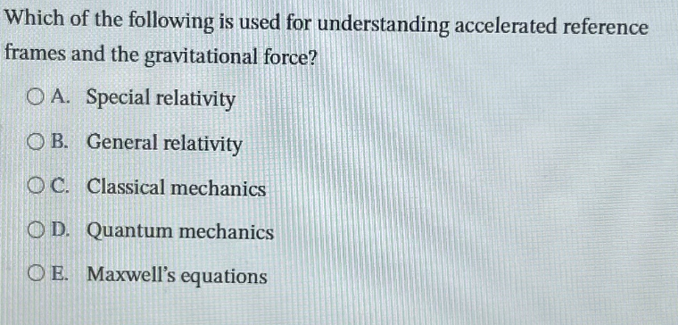 Solved Which of the following is used for understanding | Chegg.com