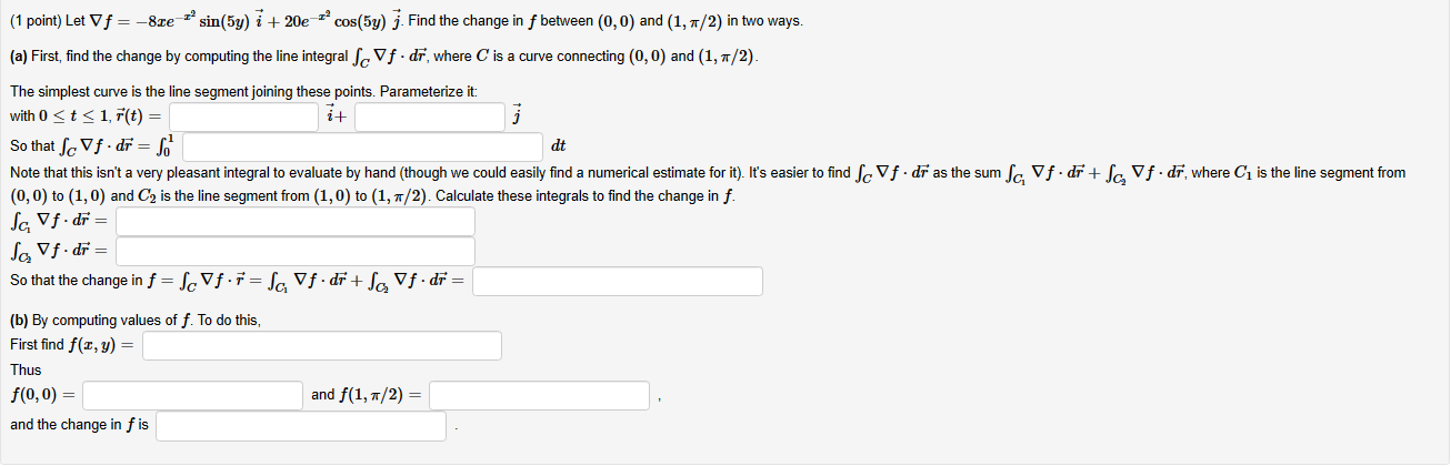 Solved P(1 ﻿point) ﻿Let | Chegg.com