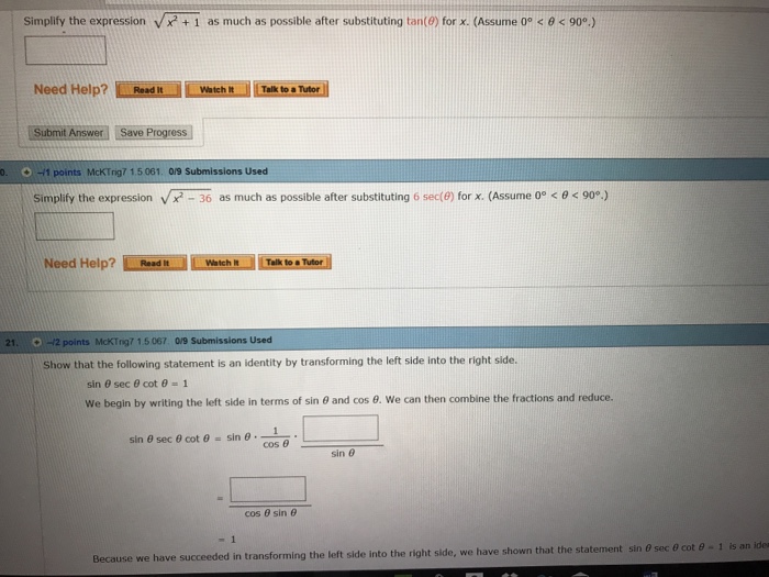 Solved simplify the expression v x2 + 1 as much as possible | Chegg.com