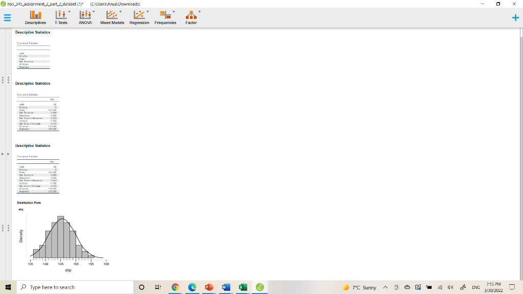 Solved indicate whether the histogram was normally | Chegg.com
