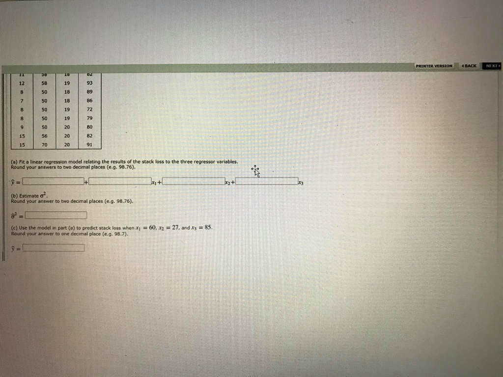Solved An article in Technometrics (1974, Vol. 16, pp. | Chegg.com