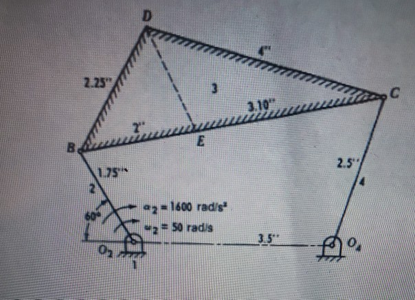 Solved a) construct the velocity polygon. let the velocity | Chegg.com
