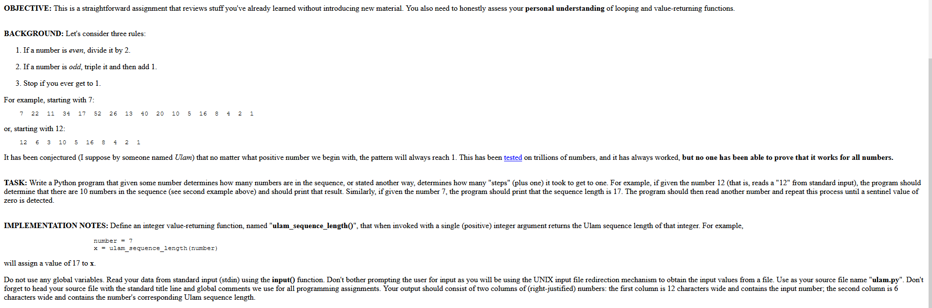 Solved OBJECTIVE: This is a straightforward assignment that | Chegg.com