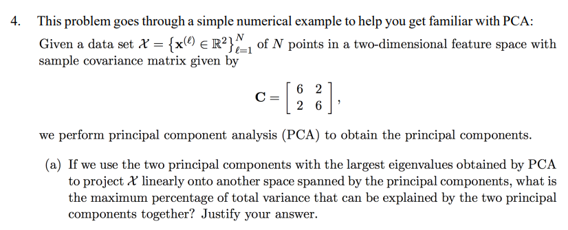 Solved This problem goes through a simple numerical example | Chegg.com