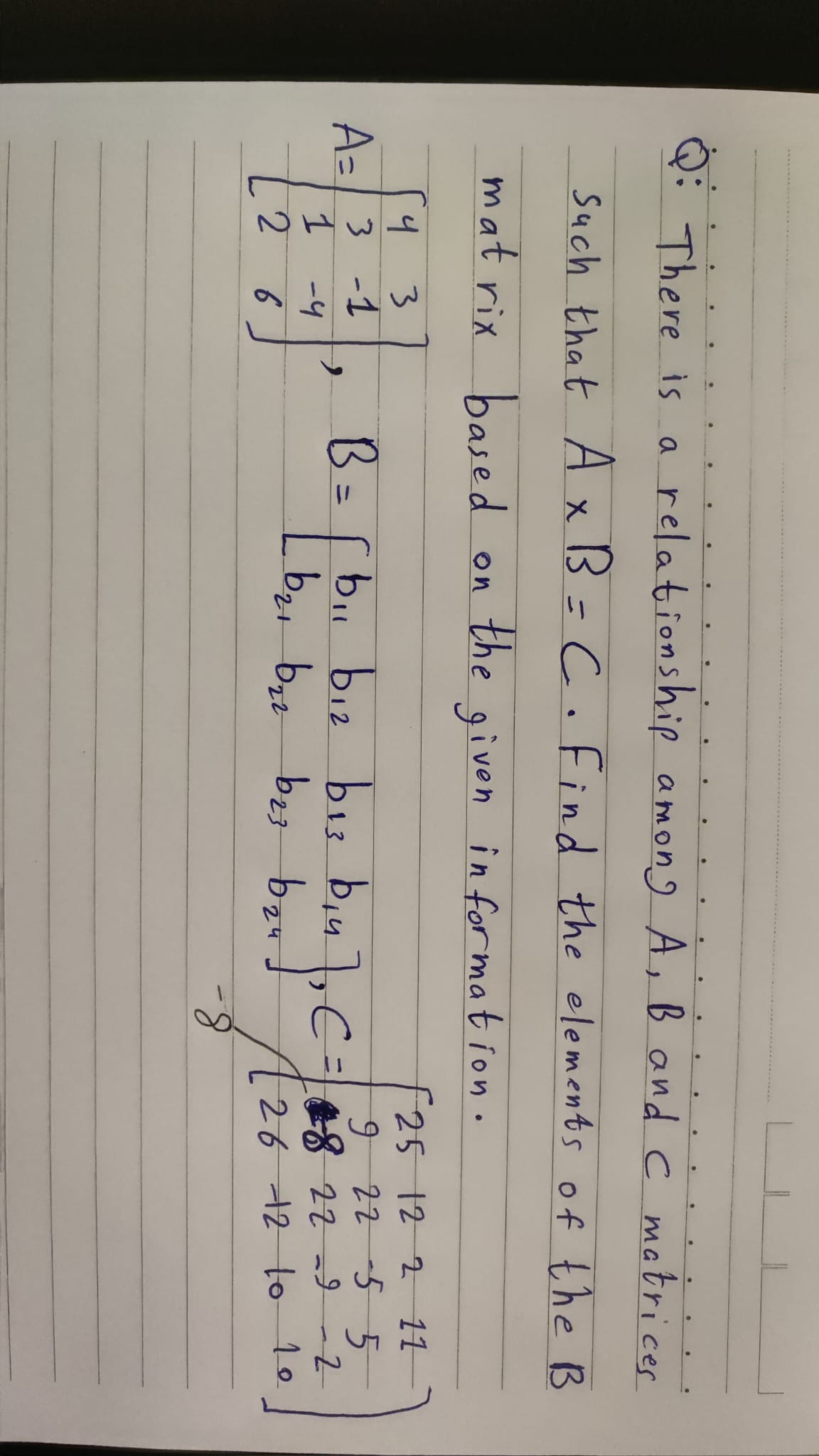 Solved Q: There is a relationship among A,B ﻿and C | Chegg.com