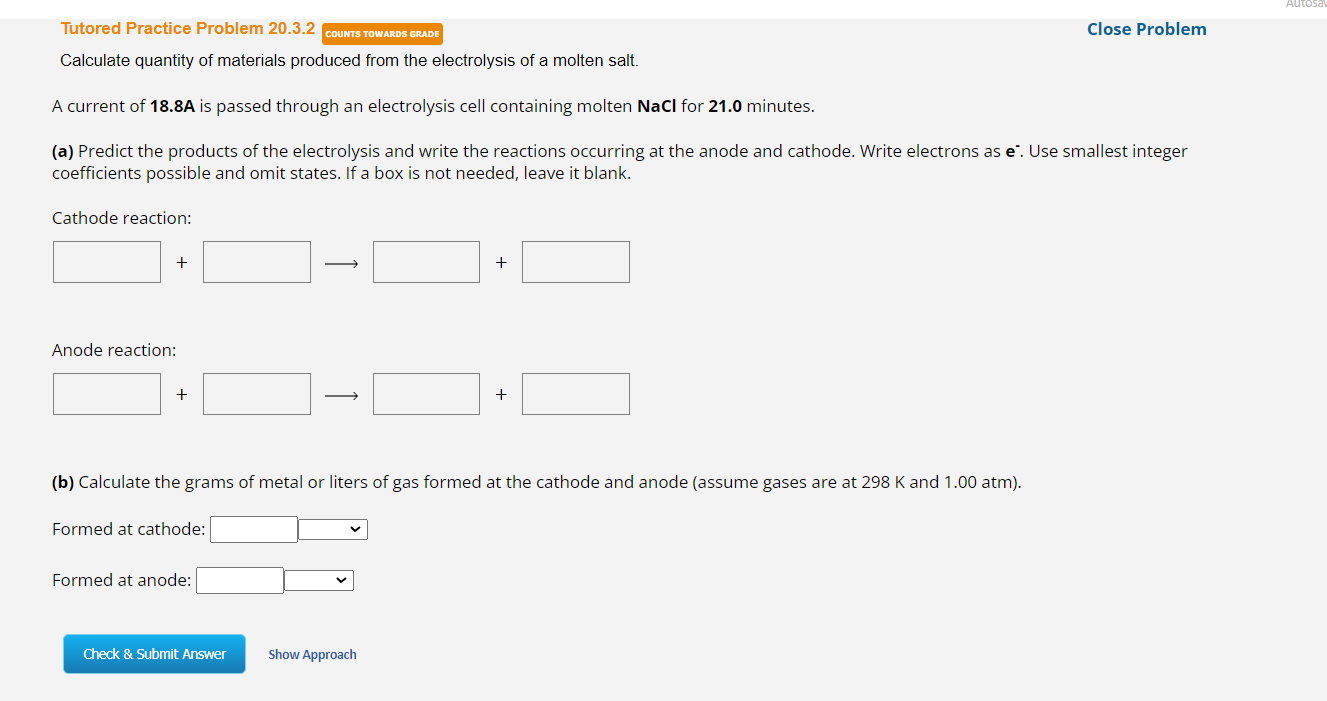 Solved Tutored Practice Problem 20.3.2 Close Problem | Chegg.com