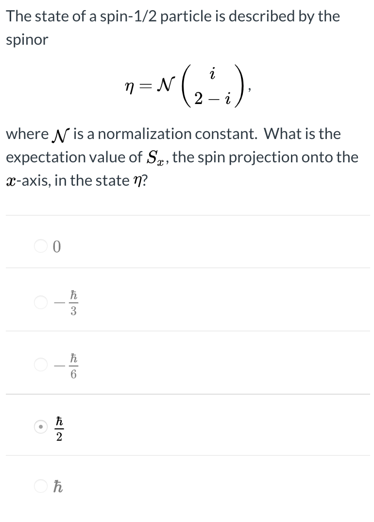 Solved A spin-zero particle has angular wave function 1 [Y: | Chegg.com