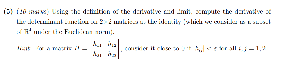 Solved 5) (10 marks) Using the definition of the derivative | Chegg.com Solved 5) (10 marks) Using the definition of the derivative | Chegg.com