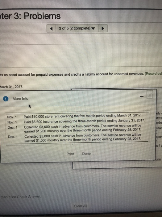 Solved Homework: Week Three: Chapter 3: Problems P3A-38A | Chegg.com