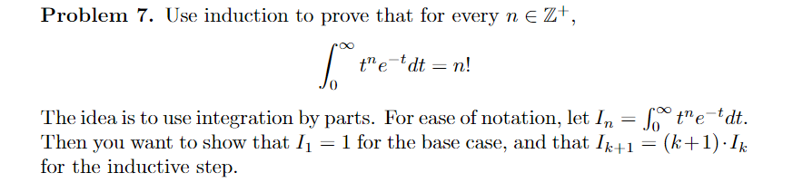 Solved Problem 7 . Use induction to prove that for every | Chegg.com