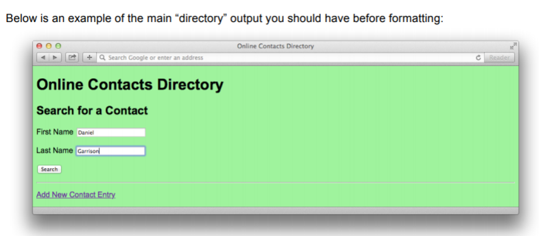 Phone Book/directory Web App Project In PHP With Source, 46% OFF