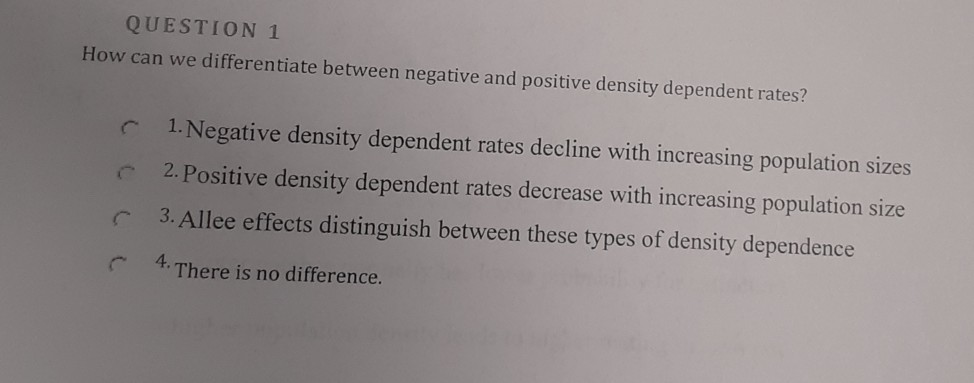 Solved QUESTION 1 How can we differentiate between negative | Chegg.com