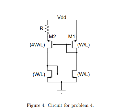 Solved Figure 4: Circuit for problem 4.In the circuit of | Chegg.com