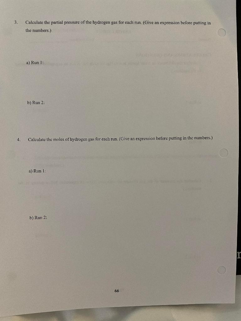 Solved Table 1. Data for the Reaction of Magnesium with | Chegg.com
