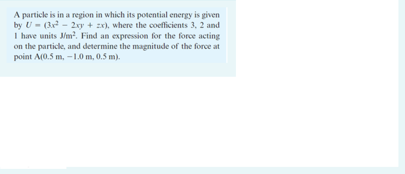 Solved A particle is in a region in which its potA particle | Chegg.com