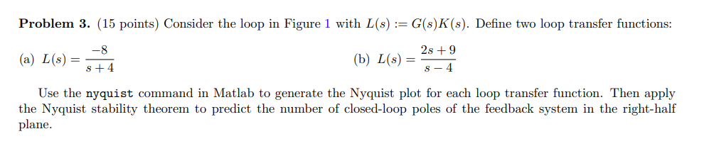 Solved Problem 3. (15 points) Consider the loop in Figure 1 | Chegg.com