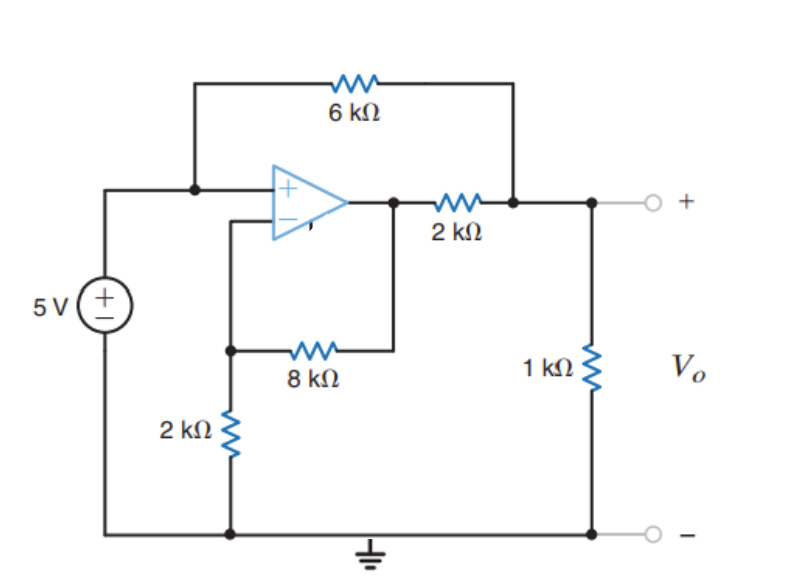 Solved Determine VO, for the circuits shown below. OPAMP is | Chegg.com