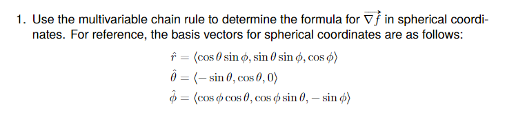 Solved Use the multivariable chain rule to determine the | Chegg.com