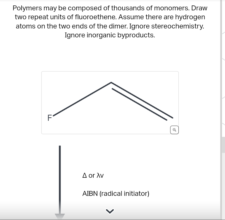 Solved Polymers may be composed of thousands of monomers. | Chegg.com