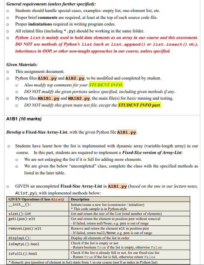 Solved Section A, A1A (10 marks) Multiple Choice (MC) and | Chegg.com